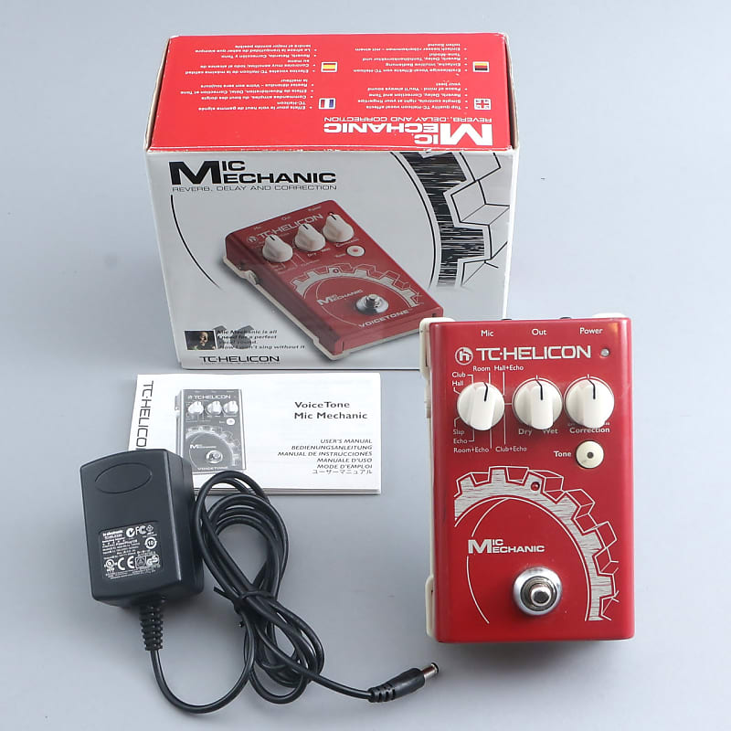 TC Helicon Mic Mechanic Vocal Effects Pedal P-24624 | Reverb