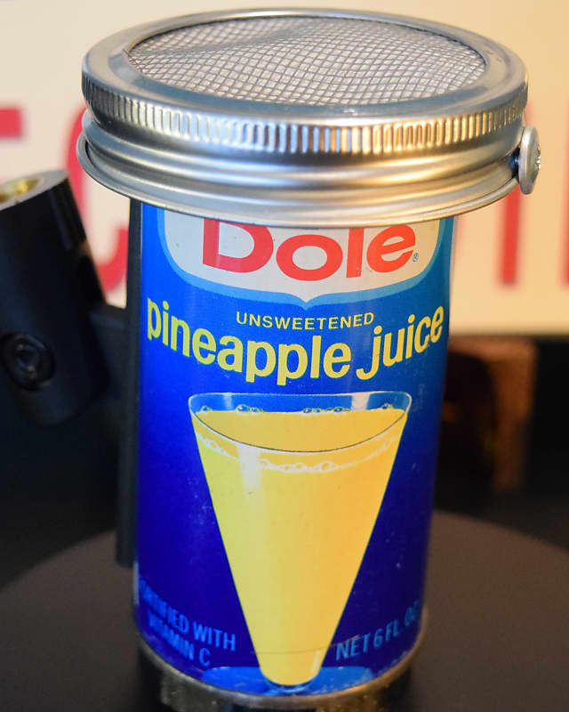 Lo Fi Steel Can Microphone - Tiny 6oz Dole Pineapple Juice | Reverb UK