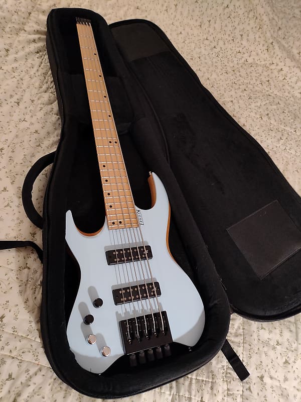 Lefty bass Kiesel Vader 5 Headless | Reverb