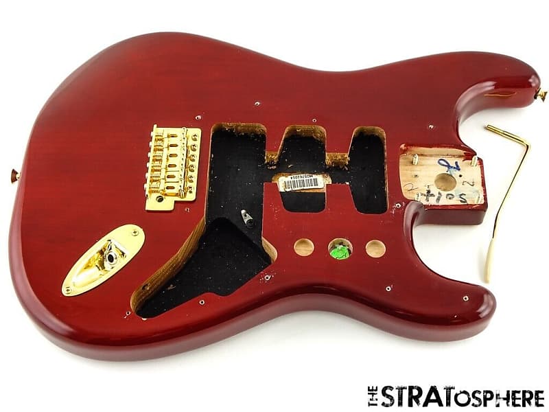 Fender Tash Sultana Stratocaster Strat BODY & GOLD HARDWARE | Reverb