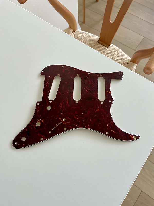 Fender Custom Shop Stratocaster Pickguard Tortoise Relic Aged | Reverb