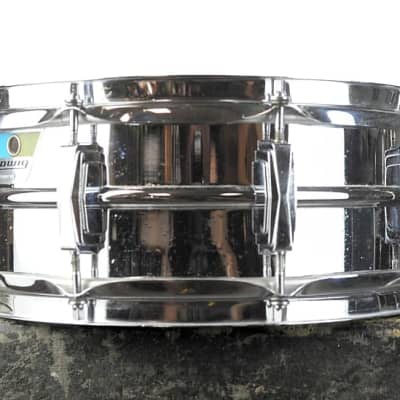 1970s Ludwig 5x14 LM400 Supraphonic Snare Drum | Reverb