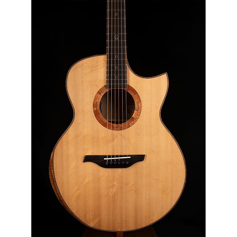 GOMANS G-S12CS CURLY MAHOGANY | BEARCLAW SPRUCE | Reverb