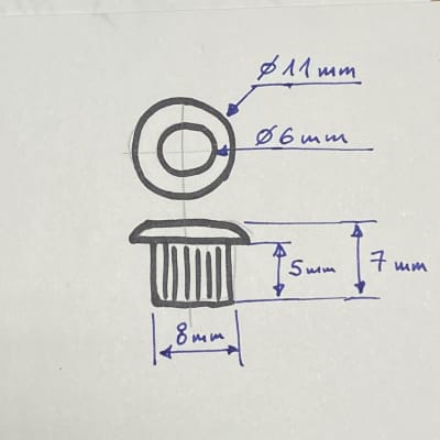 Machine head Golden bushings | Reverb Deutschland