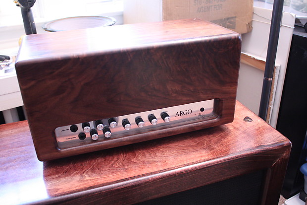 B custom cabs Figured Walnut Amp Head shell | Reverb
