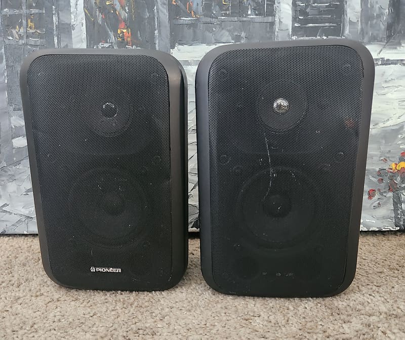 Pioneer Pioneer S-R55/S-F55 indoor/outdoor speakers 90s | Reverb