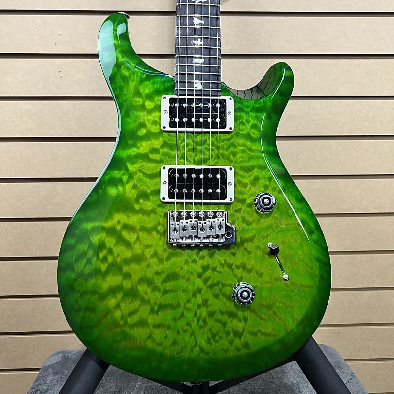 PRS S2 Custom 24 , C&M Exclusive Eriza Verde Quilt Top w/ | Reverb