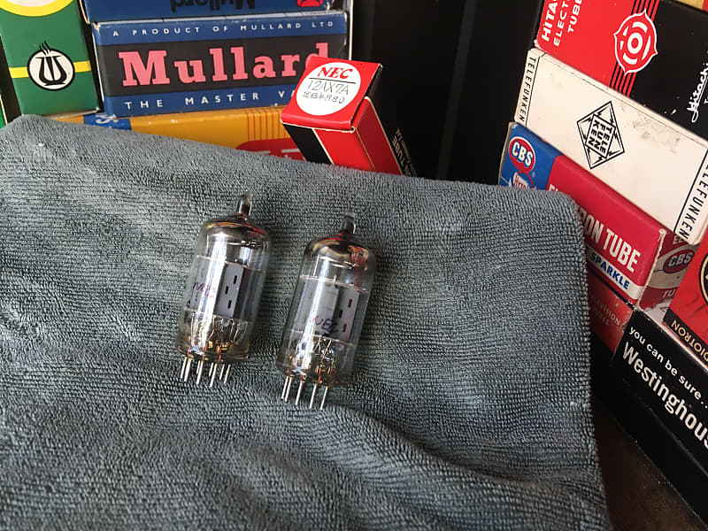 2 NOS NEC Nippon 12AX7 ECC83 Audio Tubes ~ Rare Vintage | Reverb UK