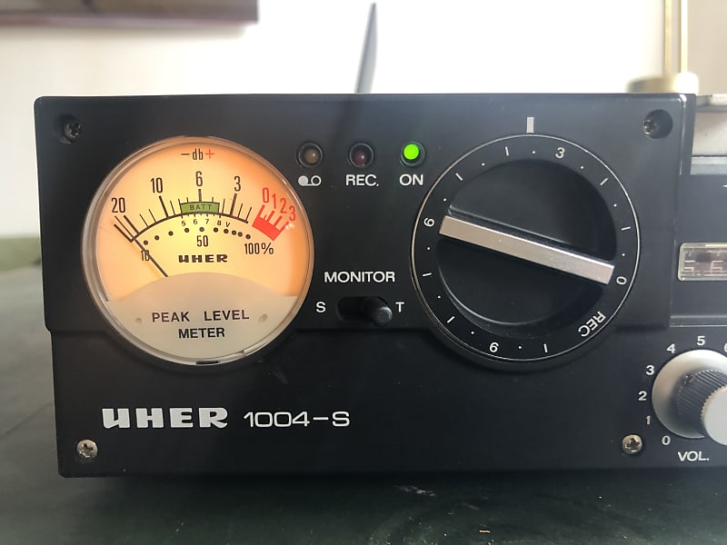 Uher Report 1004 s Reel to Reel Tape Recorder Monitor 3 Heads | Reverb
