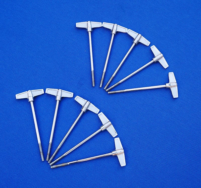 Tama Early Imperialstar Tension Rods T-Rods Pack Of 10 | Reverb Canada