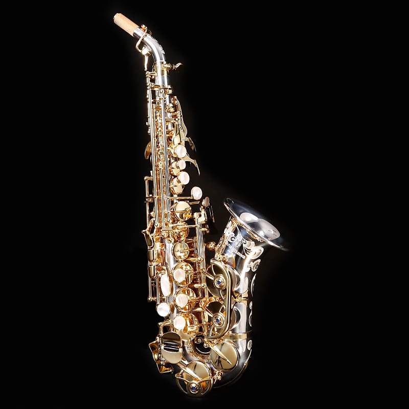 Yanagisawa SCWO37 Bb Soprano Saxophone, Curved, Silver, | Reverb