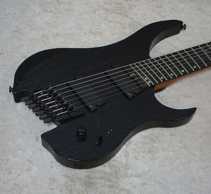 Legator Ghost G7FP electric guitar in black finish | Reverb