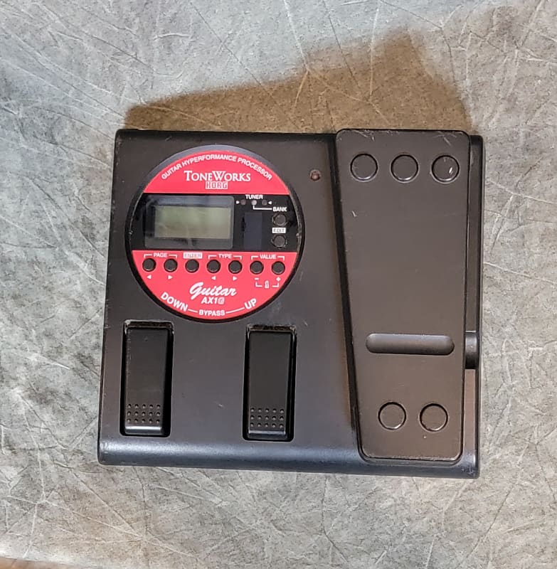 GREAT Korg AX1G 1990's Era Multi Effects Pedalboard! | Reverb