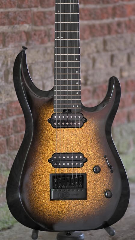 Jackson Pro Plus Series DK Modern EVTN7 - Gold Sparkle | Reverb