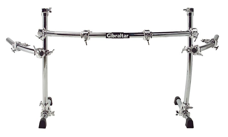 Gibraltar Chrome Series Curved Leg Rack with Wings | Reverb