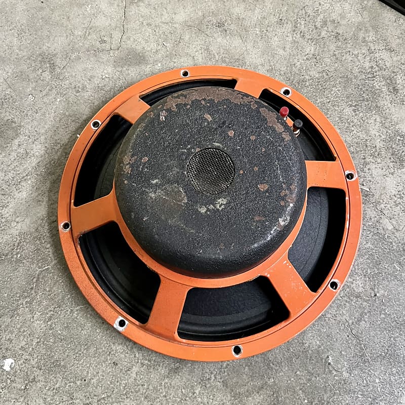 JBL Fender D120-f 1970 Orange frame original vintage d-120 | Reverb