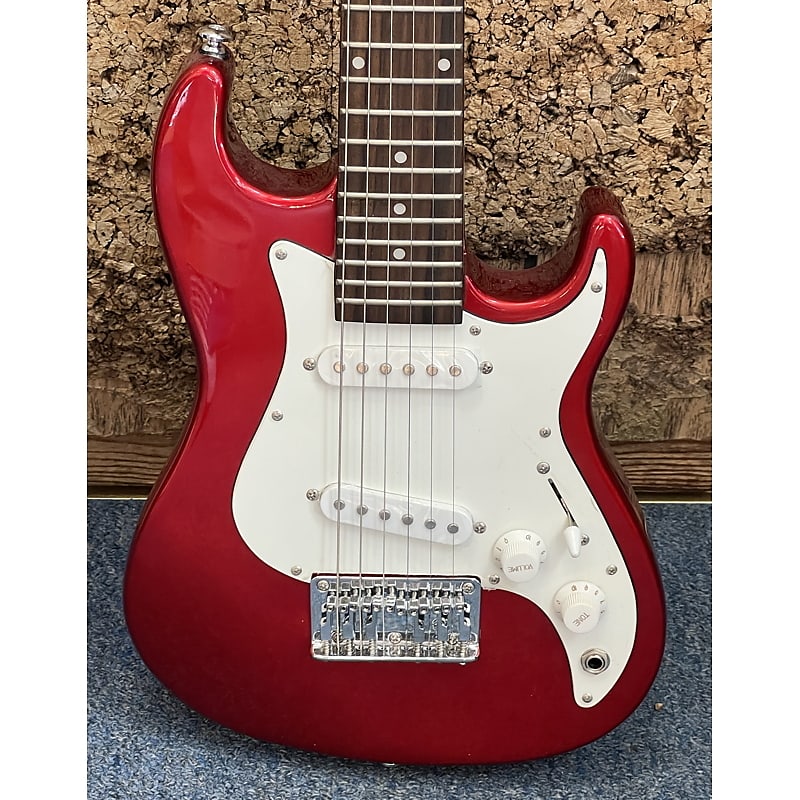Samick Malibu Red Mini Electric Guitar - NOS, with Taylor | Reverb