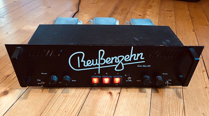 Reußenzehn Guitar Slave 100, Tube Guitar Power Amp, 2x50W | Reverb