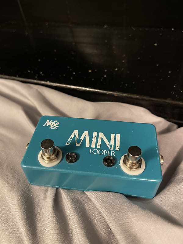 Nose Pedal Mini Looper True bypass pedal switcher 2019 Teal | Reverb