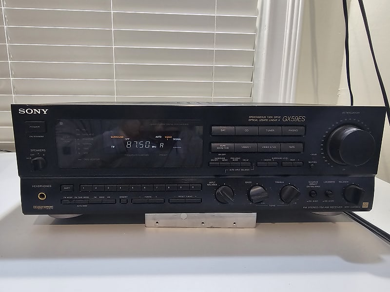 Sony STR-GX59ES Receiver - Rare Twin Drive Elevated Standard | Reverb