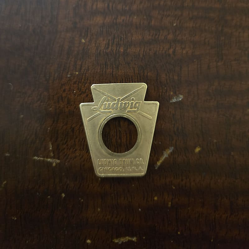 Ludwig Pre-Serial Keystone Badge 1960-1962 | Reverb