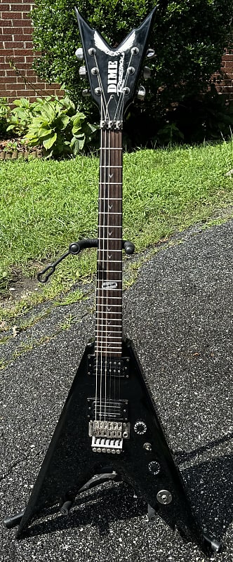 2007 Dean Dimebag Darrell Signature Razorback V Black Flying | Reverb