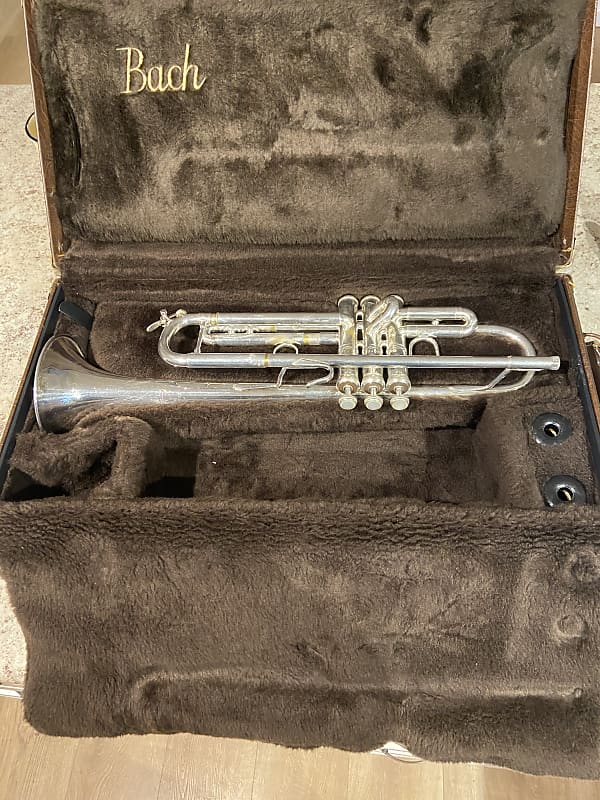 Bach Stradivarius Series Bb Trumpet 43 Silver-Plated | Reverb