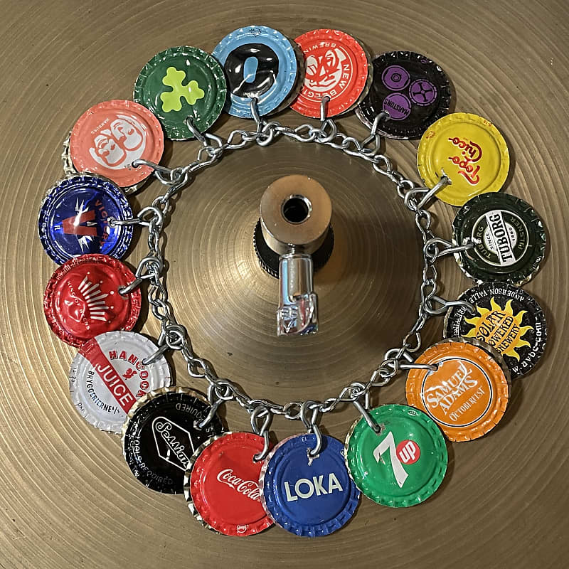 Upcycled Percussion - Bottle Cap Ching Ring - Hi Hat | Reverb