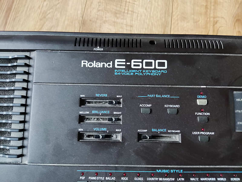 Roland E-600 Intelligent Keyboard - Late 90s | Reverb UK