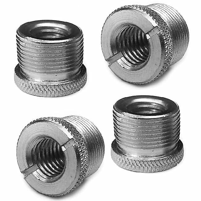 4-Pack Microphone Stand Thread Adapter 3/8" Female to 5/8" | Reverb