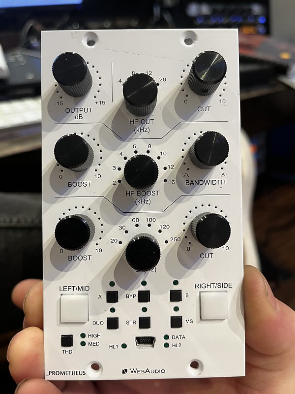 WesAudio PROMETHEUS ng500 500 Series Stereo Passive EQ Module | Reverb