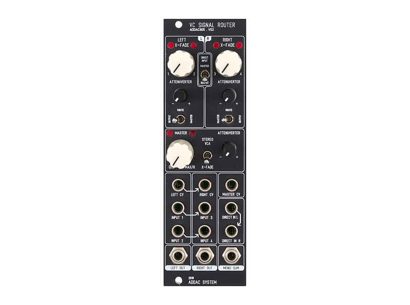 ADDAC System ADDAC805.VS2 VC Signal Router (Black) | Reverb Australia