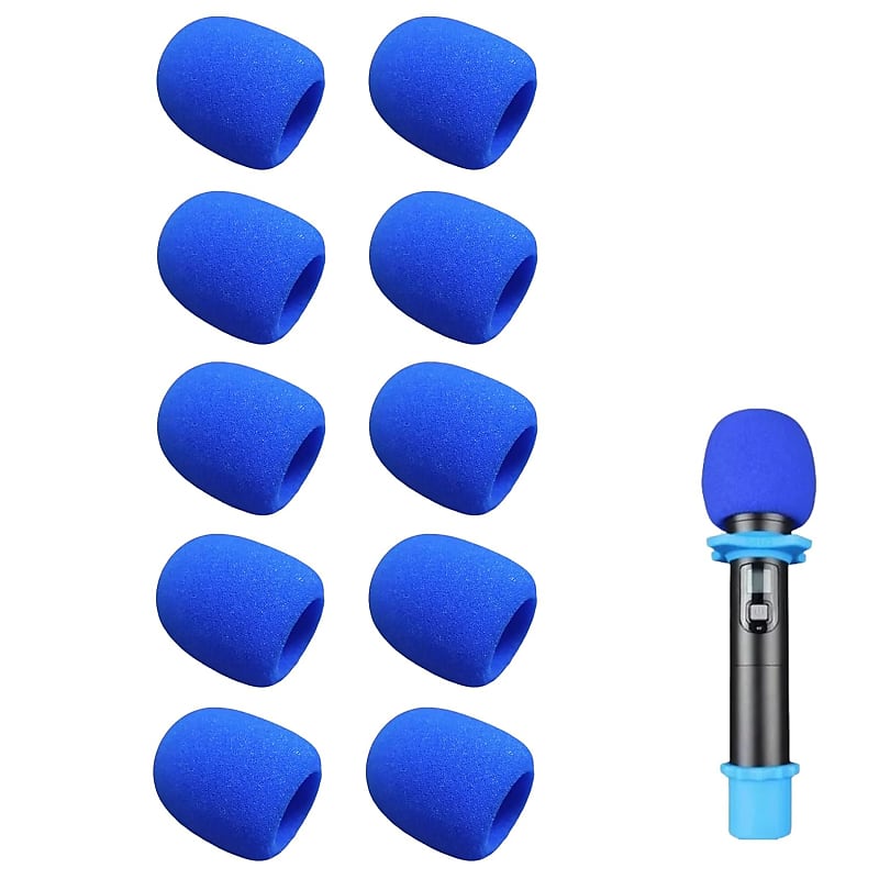 Blue Microphone Protector 10Pcs,Microphone Covers Foam | Reverb