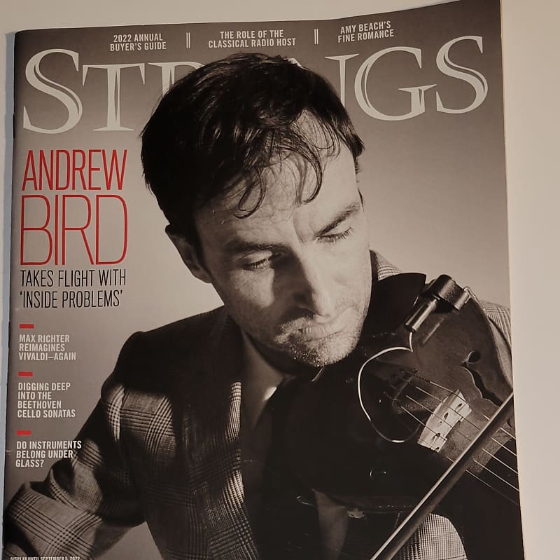 Strings Magazine Strings Magazine Andrew Bird Issue, Jul/Aug | Reverb