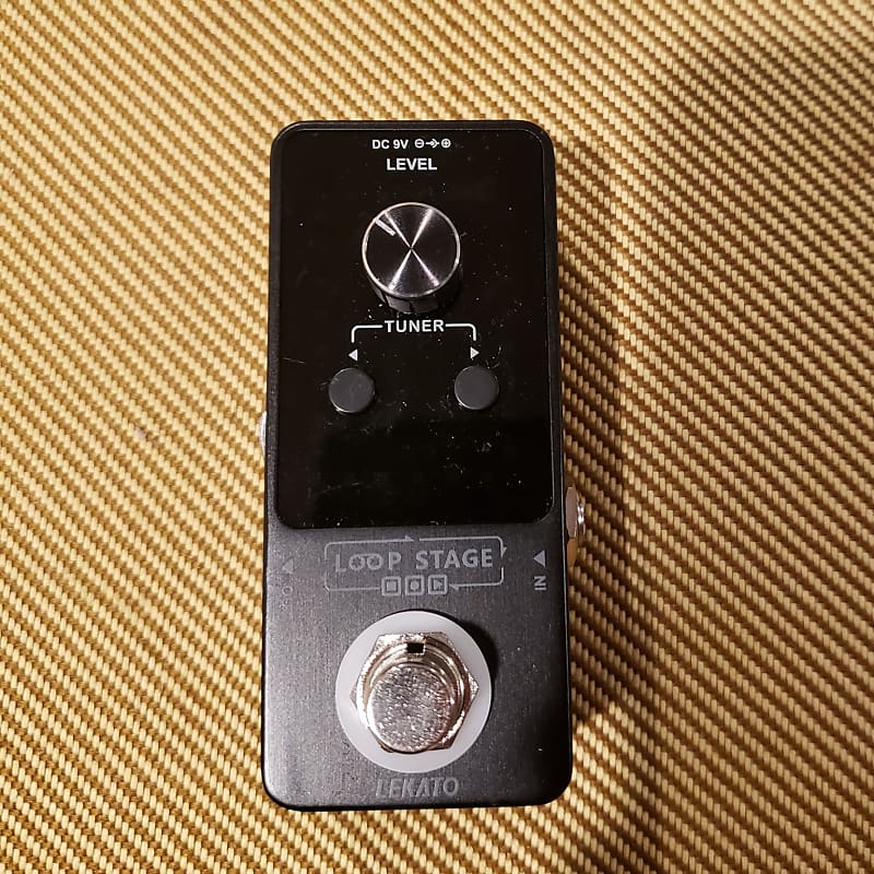 Lekato Loop Station Mini Tuner Black | Reverb