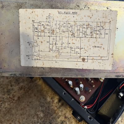 Shin Ei Vintage Fuzz Wah Pedal | Reverb