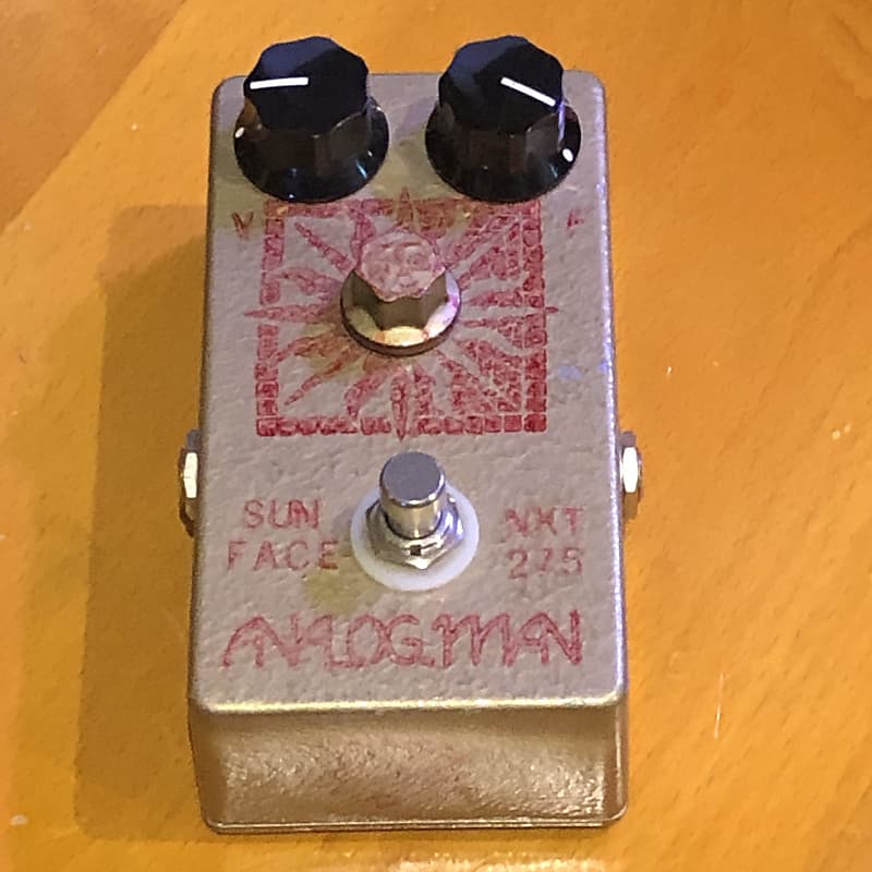 Analogman Sun Face White Dot NKT 275 Germanium Fuzz | Reverb