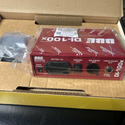 BBE DI-100X Jensen-Equipped Direct Box with Sonic Maximizer | Reverb