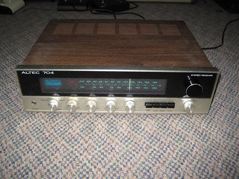 Altec 704 Stereo Receiver /w/ Phono 1970's SEE DESCRIPTION | Reverb
