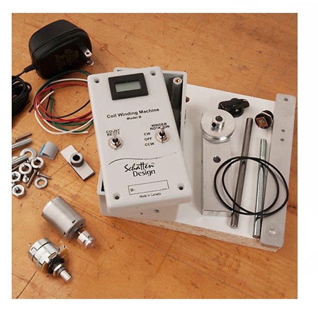 Build-Your-Own Pickup Winder, 110-volt | Reverb