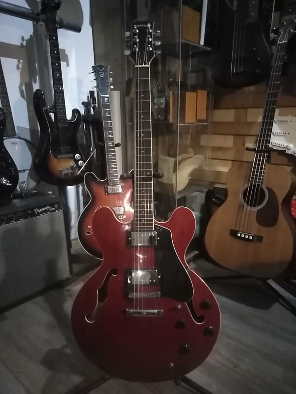 Samick San 450 CH es 335 1989 Cherry | Reverb