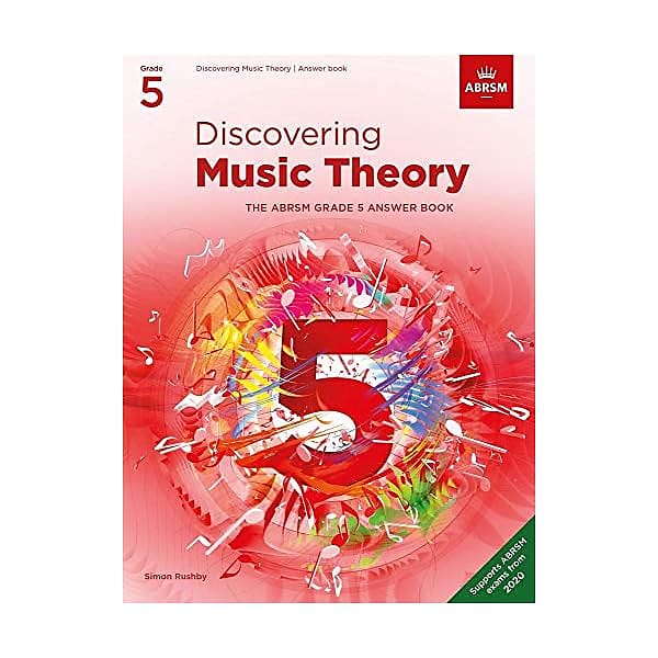 Discovering Music Theory, The ABRSM Grade 5 Answer Book | Reverb