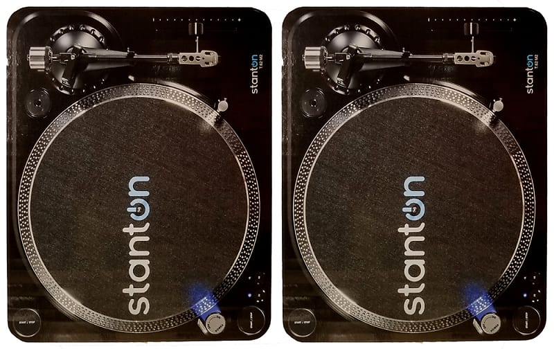 (2) Stanton T.62 M2 - Direct Drive Turntables / Authorized | Reverb