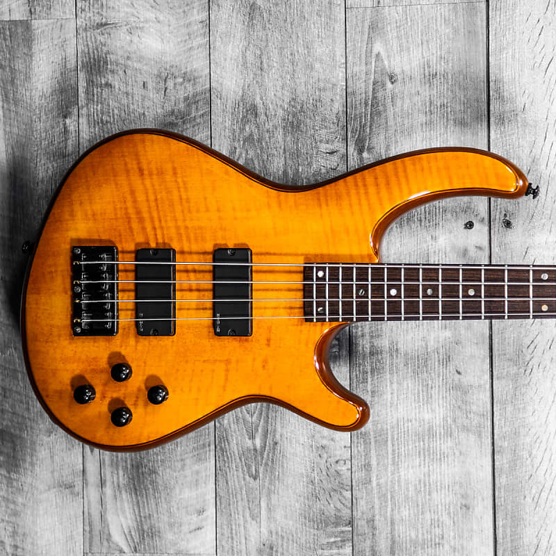 Dean Edge Q4 Quilted Maple Bass | Reverb
