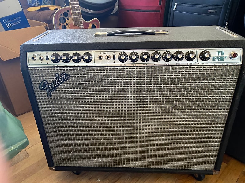 Fender Twin Reverb 2-Channel 135-Watt 2x12" Guitar Combo 1978 | Reverb