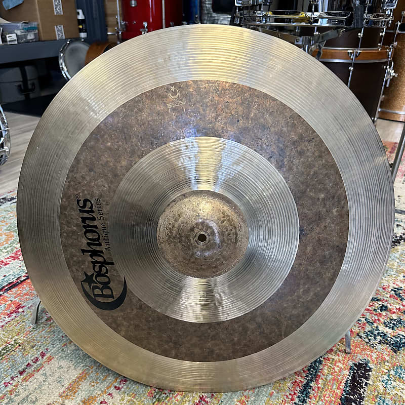 Bosphorus 24" Antique Series Ride Cymbal (2600g) - Lathing & | Reverb