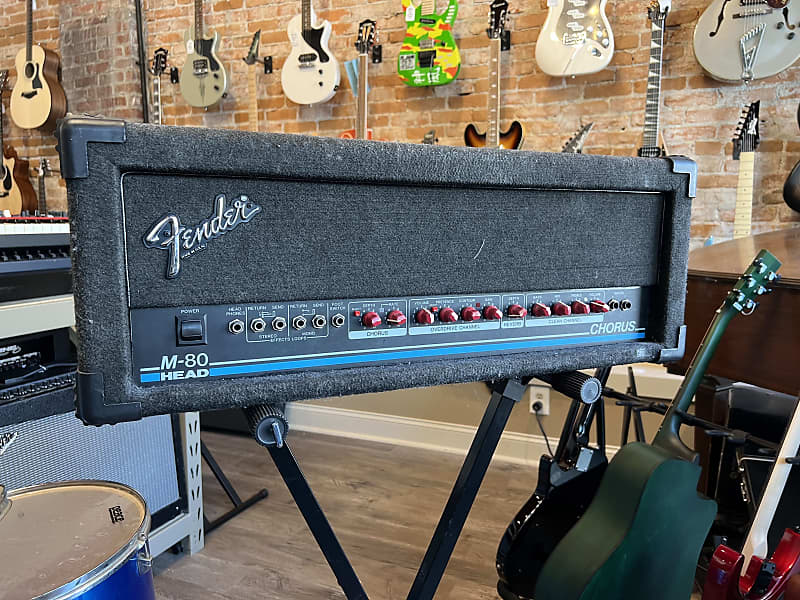 Fender M80 Head 1980's | Reverb