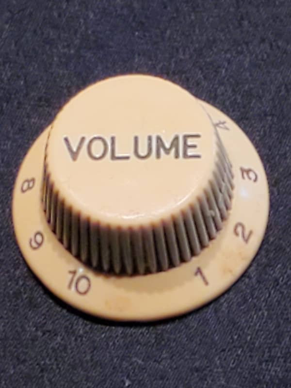(#282) 1980's Tokai Stratocaster Volume Control Knob | Reverb