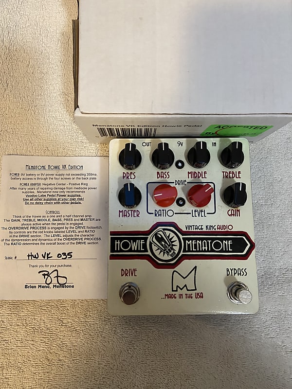 Menatone Howie Vintage King Limited Edition | Reverb