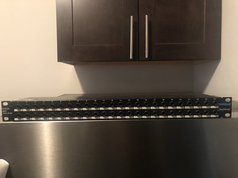 Furman PB-48D patchbay very rare db25 connection | Reverb